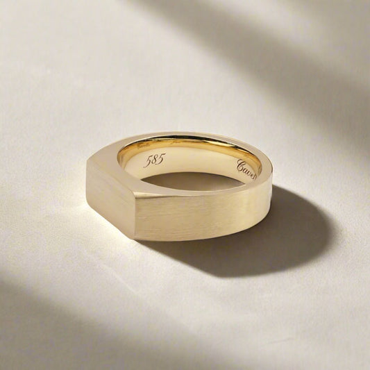 Cavetta | Solid Gold & Silver Rings.
